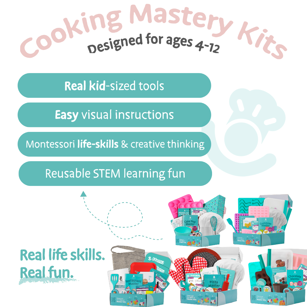 Kids Real Cooking and Baking Gift Sets- Award Winning- Ages 4 to 12 ...