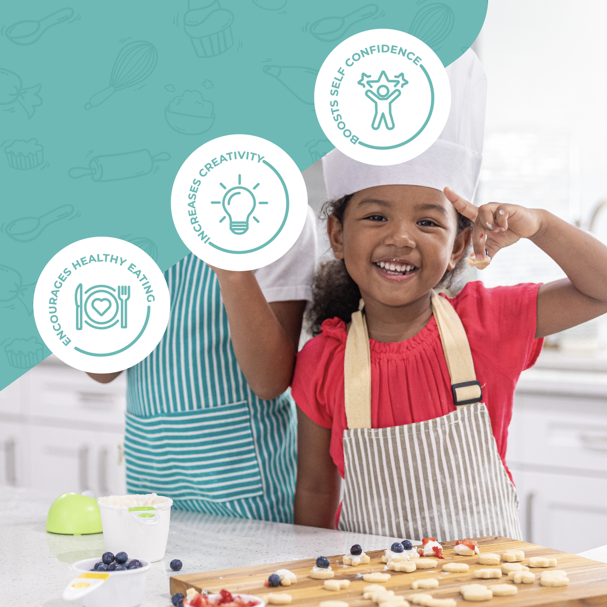 Tovla Jr. Ultimate Cooking & Baking Set for Kids | Award-Winning ...